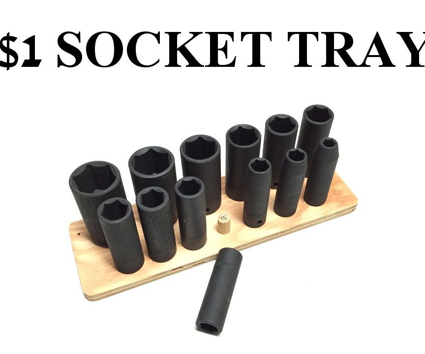 $1 Socket Tray : 8 Steps (with Pictures) - Instructables