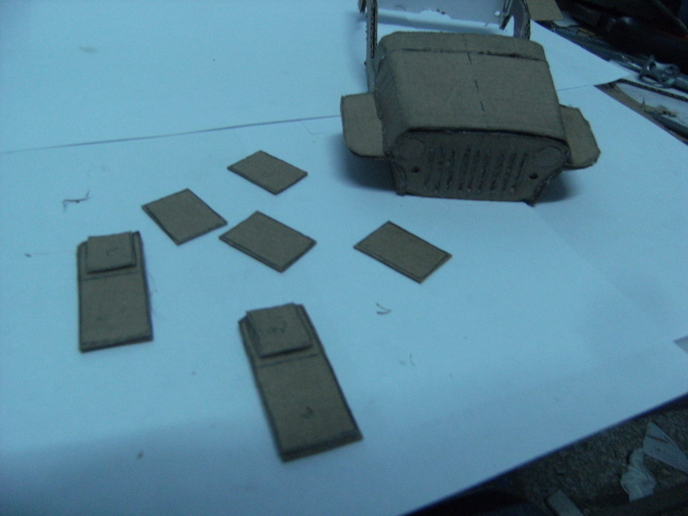 Jeep Willys Mb Cardboard Model : 5 Steps - Instructables
