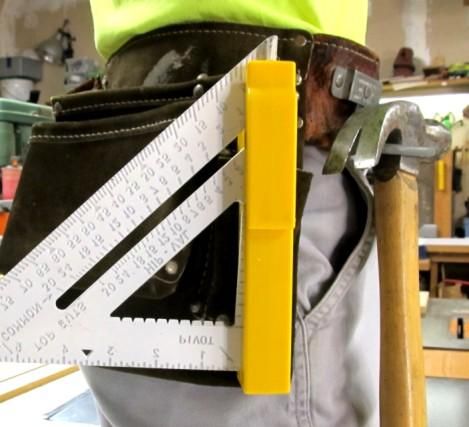How to Use a Speed Square | the Basics : 14 Steps (with Pictures ...