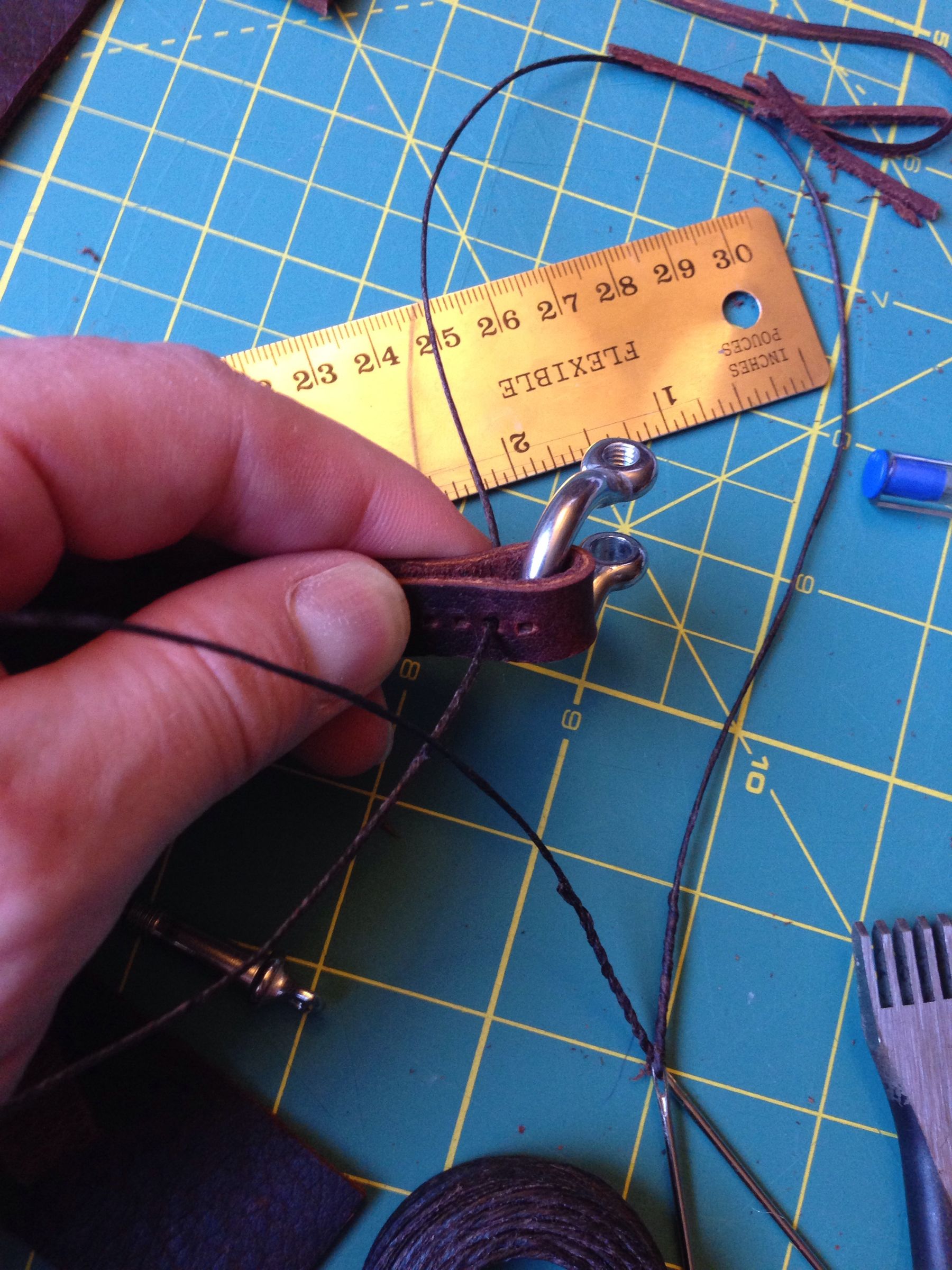 Leather Wrist Cuff : 5 Steps (with Pictures) - Instructables