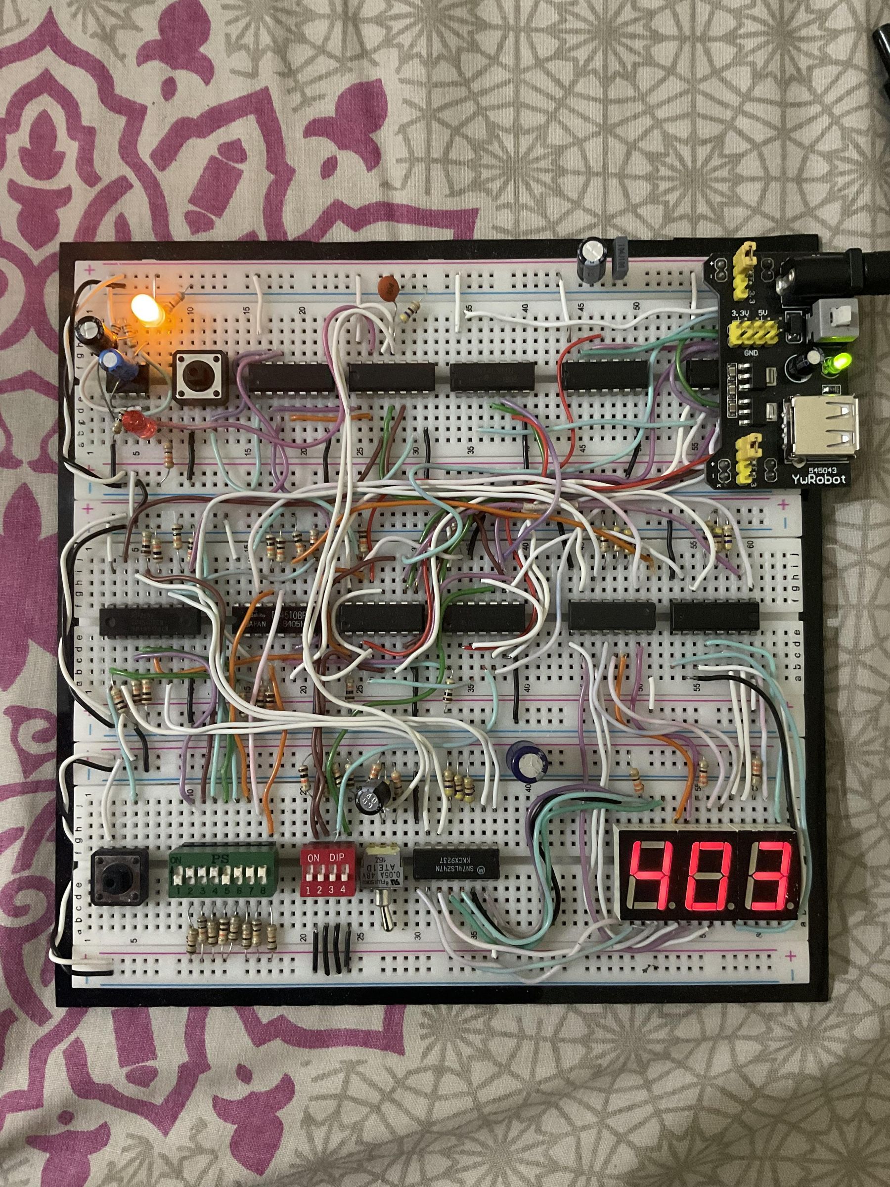 3-Digit Odd Counter Using D-FLip Flops IC's, Digital Logic Design Project : 5 Steps - Instructables