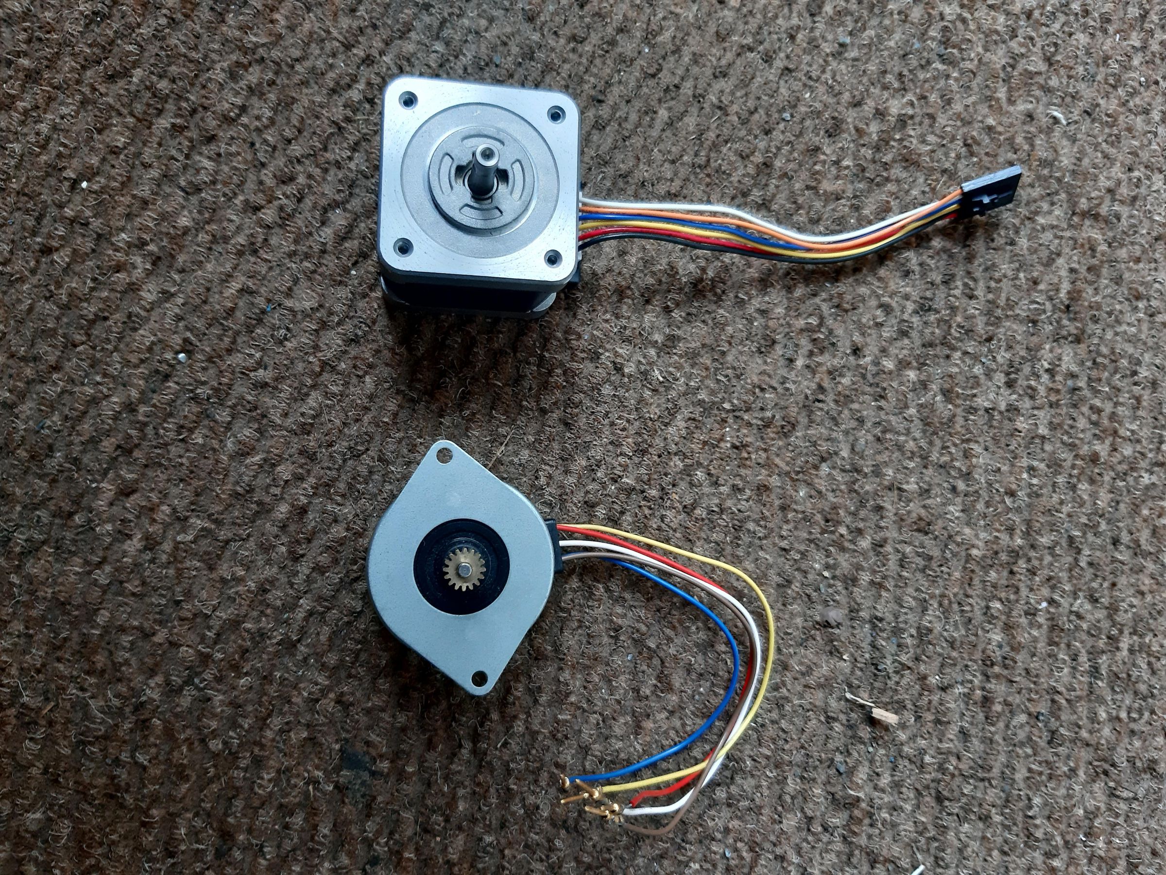 Simple Manual Control of Stepper Motors Without a PIC or PC : 5 Steps ...