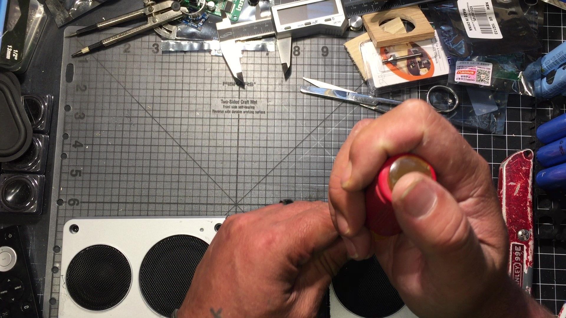 DIY Logitech Pure Fi Anywhere 2 Rebuild & Mini Bluetooth Speaker ...