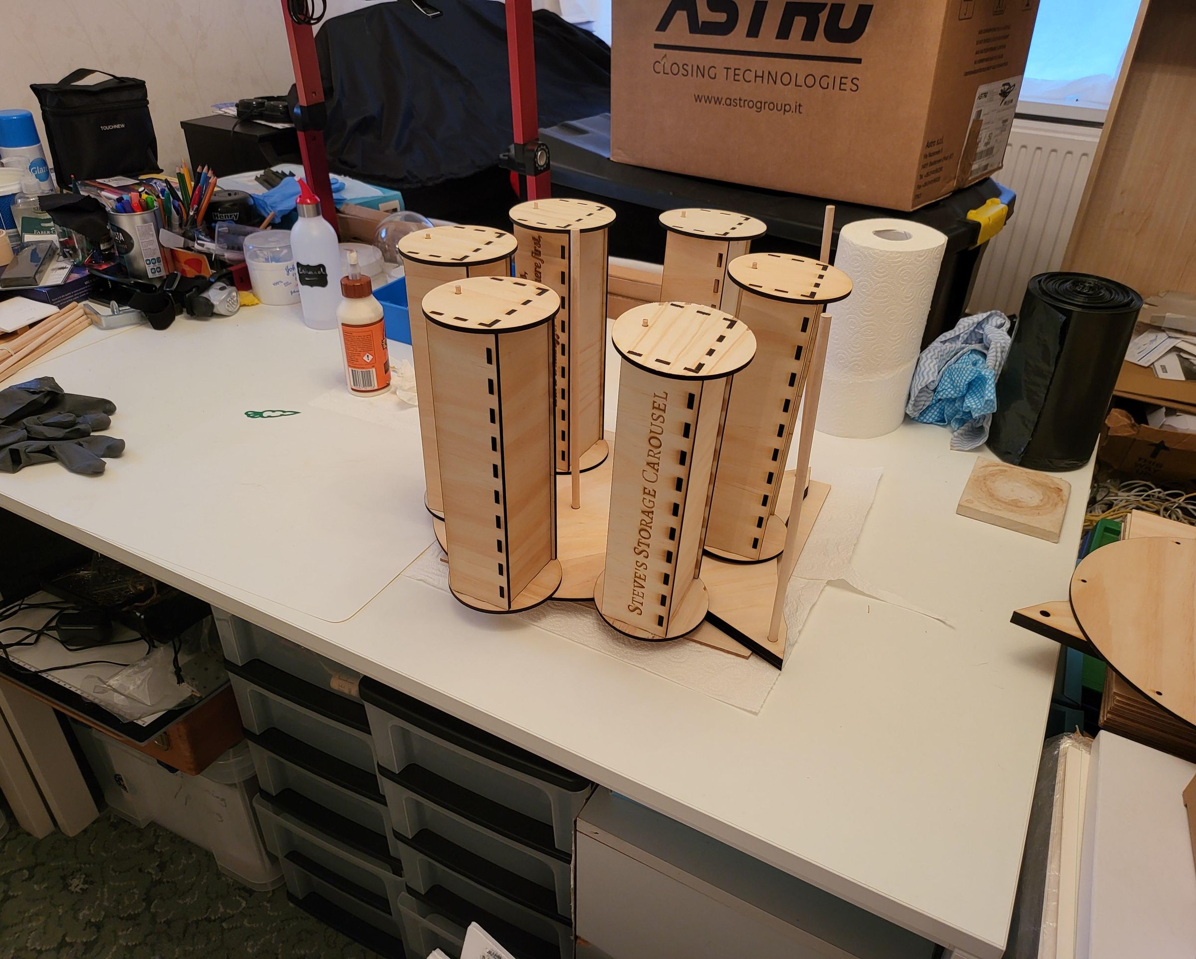 A Storage Carousel. Complete From Design to Assembly. : 14 Steps (with ...