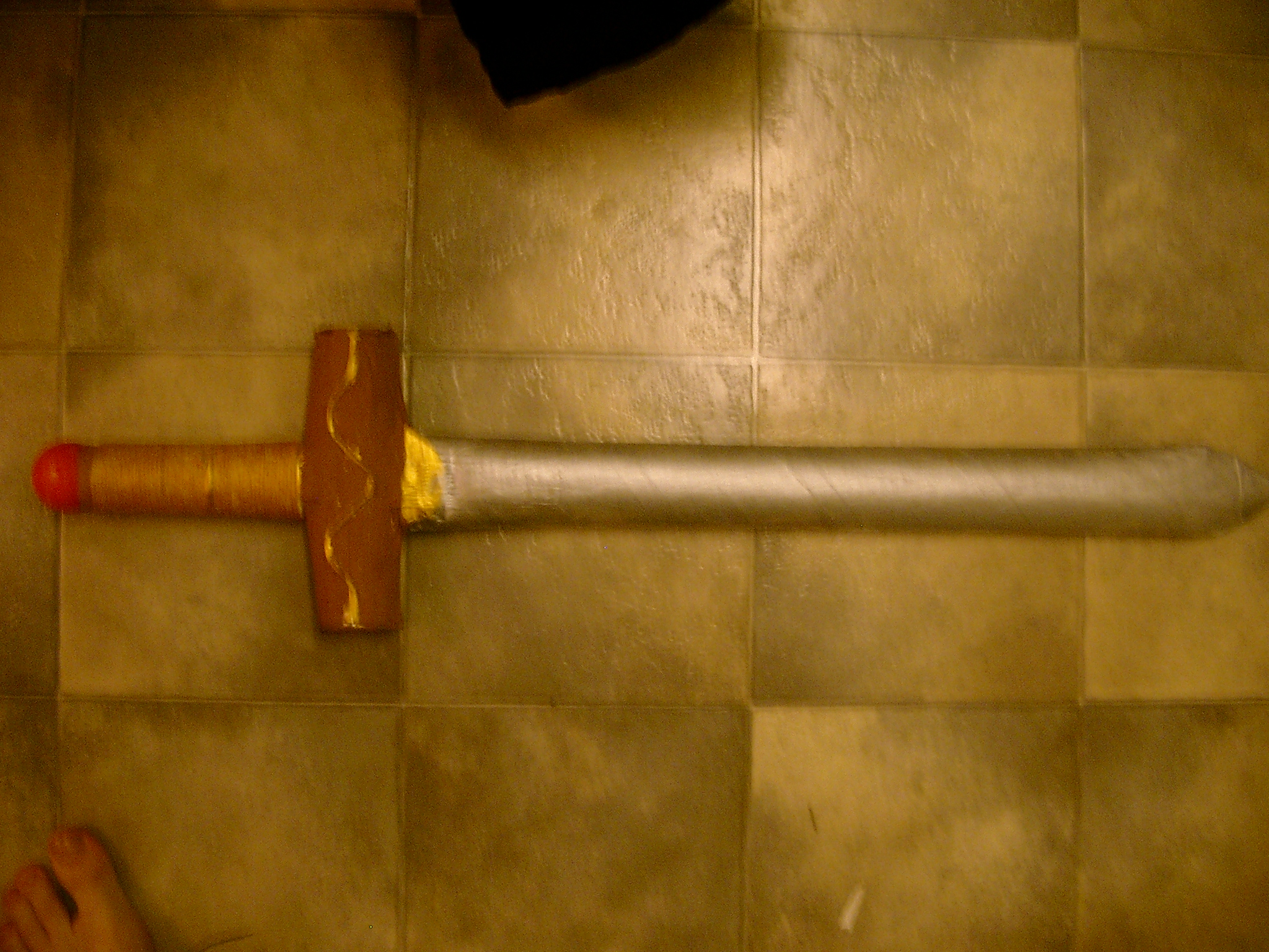 Cheap, Easy, Realistic and Simple to Make Sword! : 7 Steps - Instructables