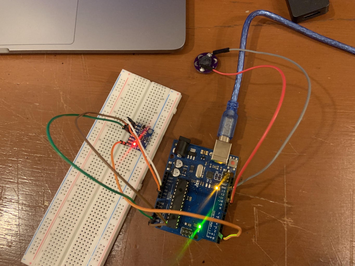 Gyroscope Arduino That Produces Sound 3 Steps Instructables