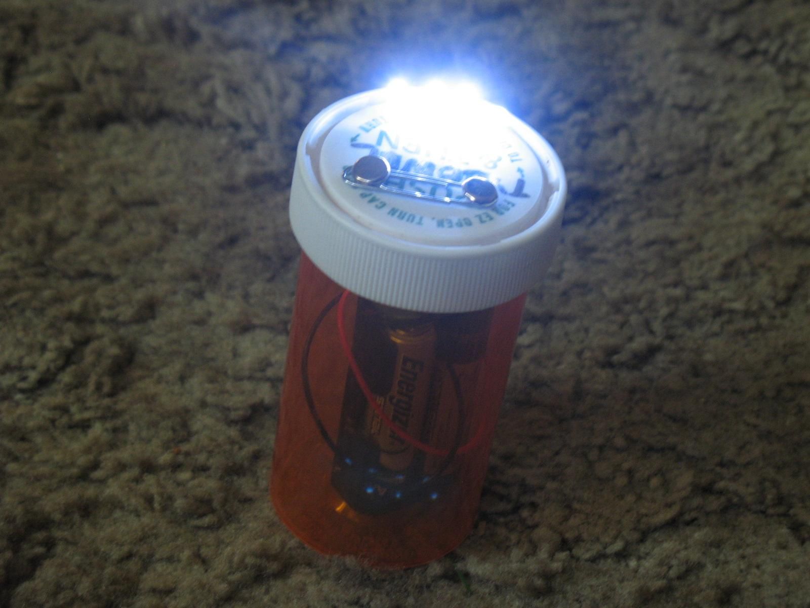 Medicine Bottle LED Flashlight - Instructables