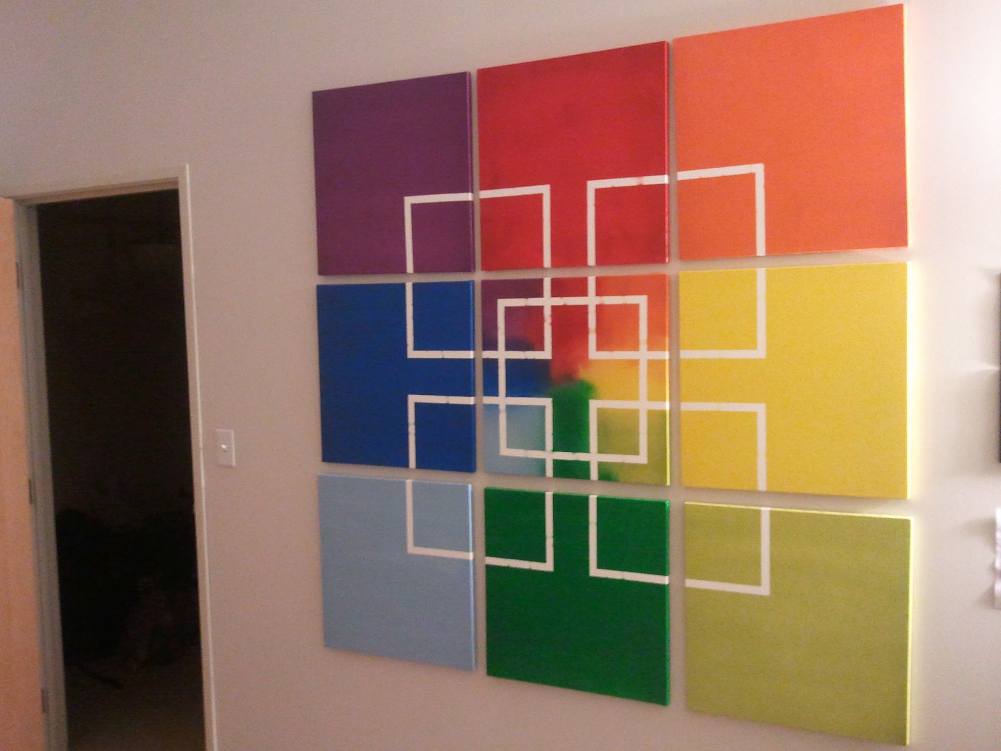 Geometric Canvas Art! : 3 Steps (with Pictures) - Instructables