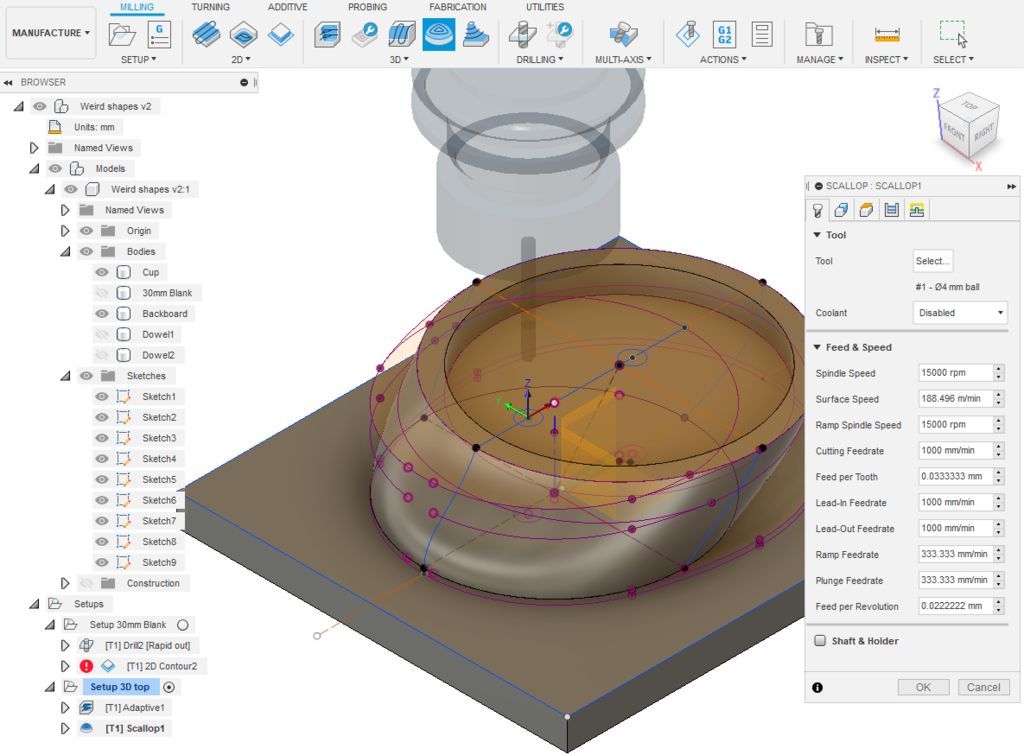 CNC Weird Shapes: 5 Steps