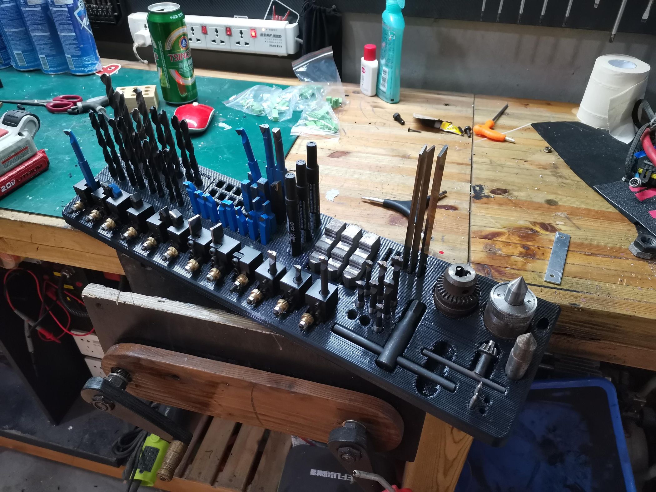 Mini Lathe Tool Organizer : 6 Steps (with Pictures) - Instructables