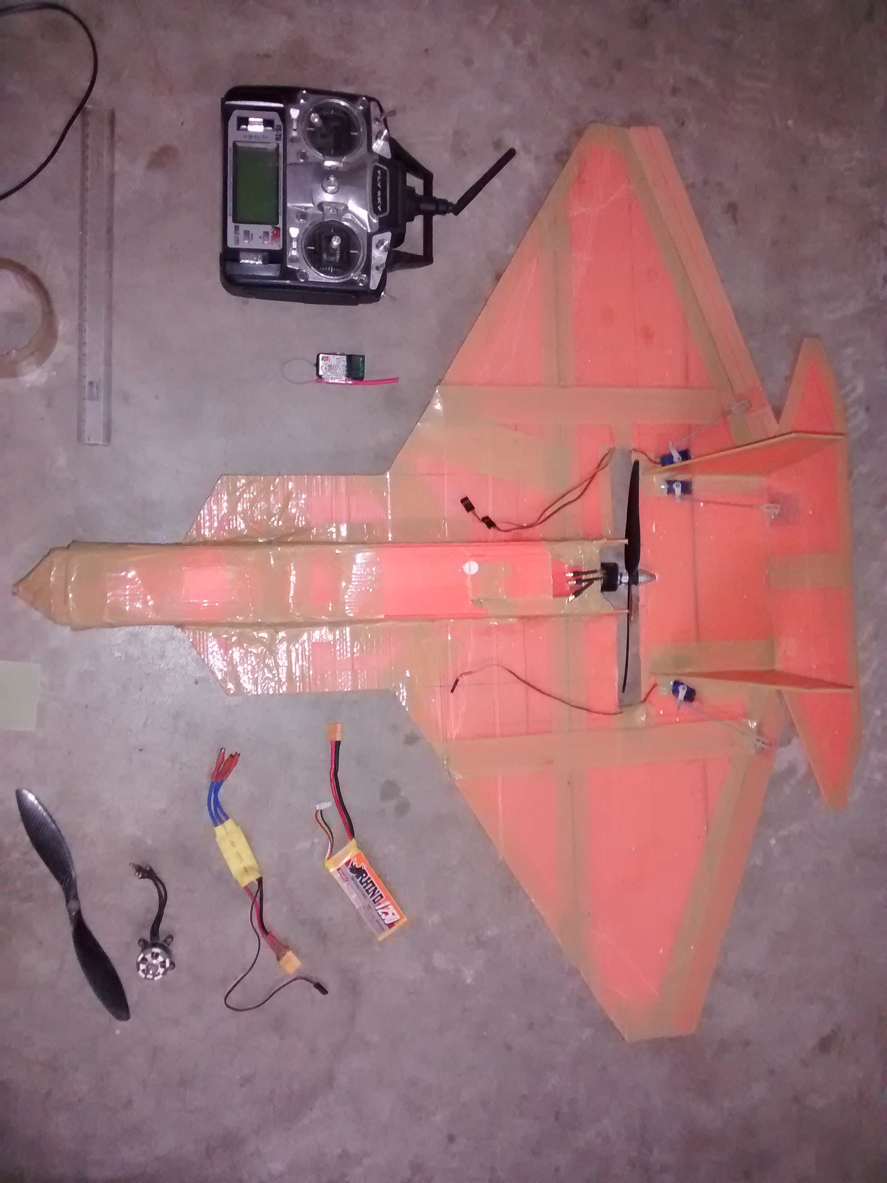 Subsonic F-22 Raptor: RC Plane DIY : 9 Steps (with Pictures ...
