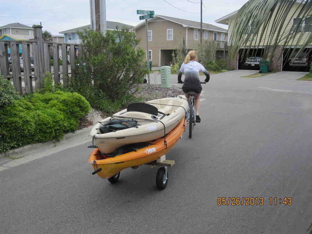 Bike Kayak Trailer : 6 Steps (with Pictures) - Instructables