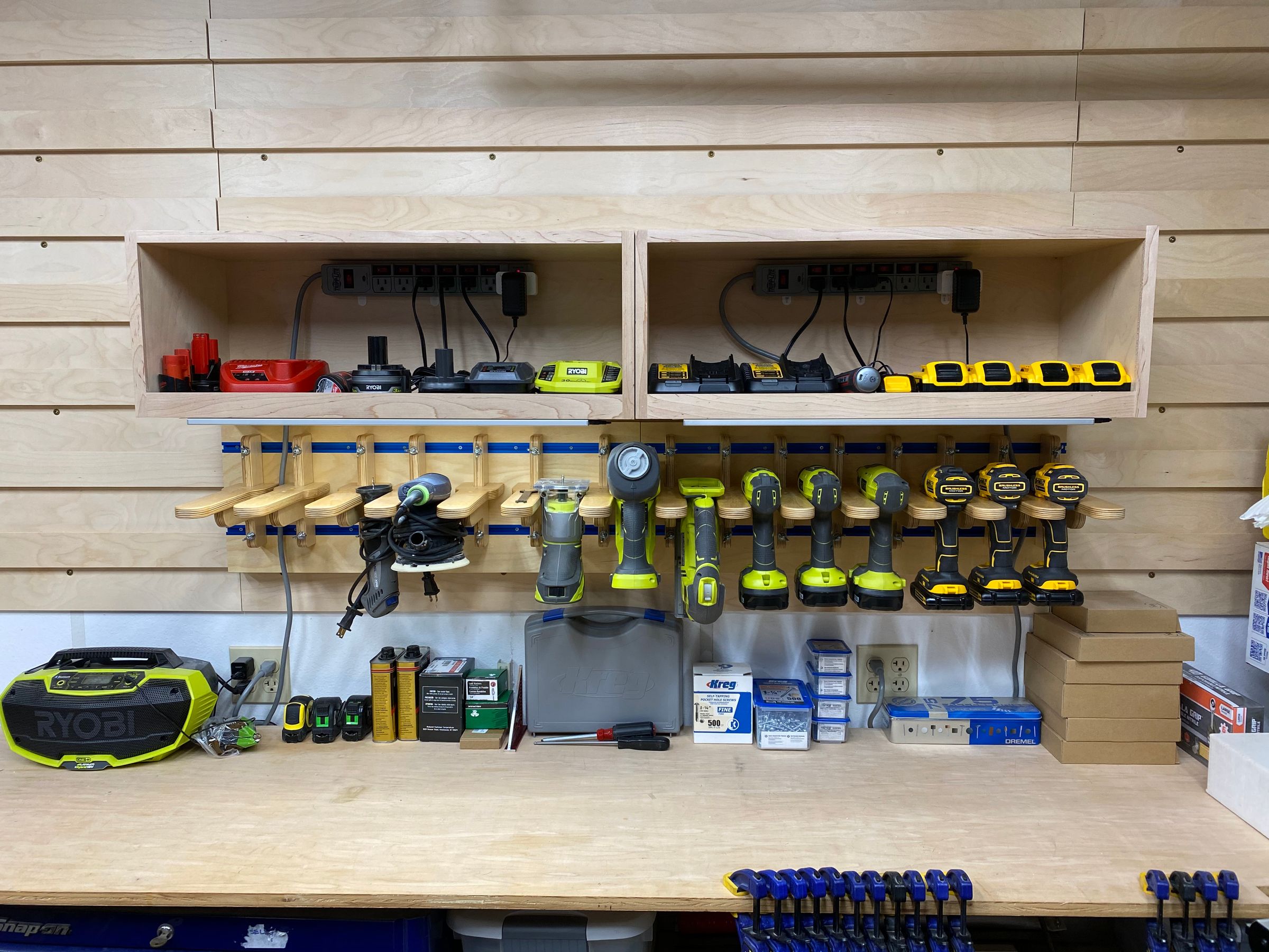 Adjustable Width Tool Charging Station : 12 Steps (with Pictures ...
