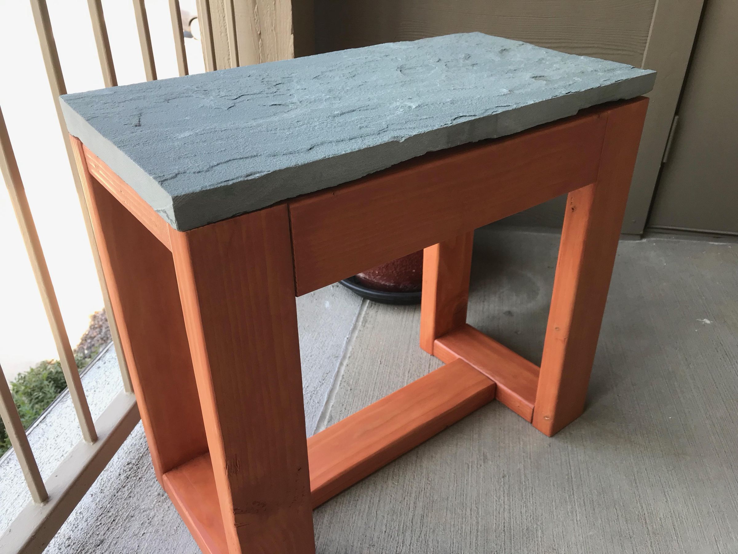 How to Build an Outdoor Wooden Side Table Out of 2x4's : 8 Steps (with ...