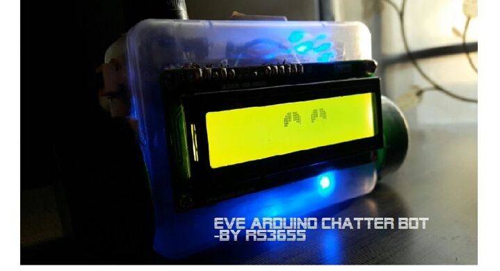 Eve, the Arduino Chatbot : 14 Steps (with Pictures) - Instructables