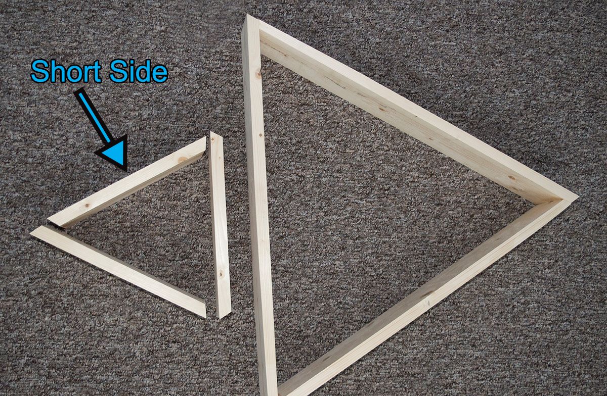 Easy Triangle Shelf : 4 Steps (with Pictures) - Instructables