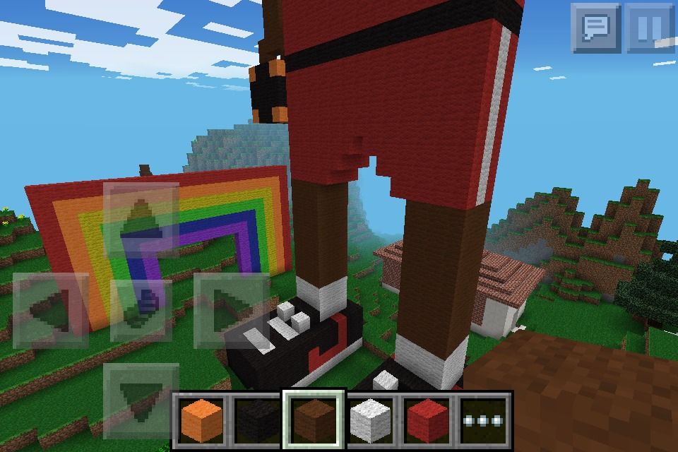Minecraft Bajan Canadian Statue