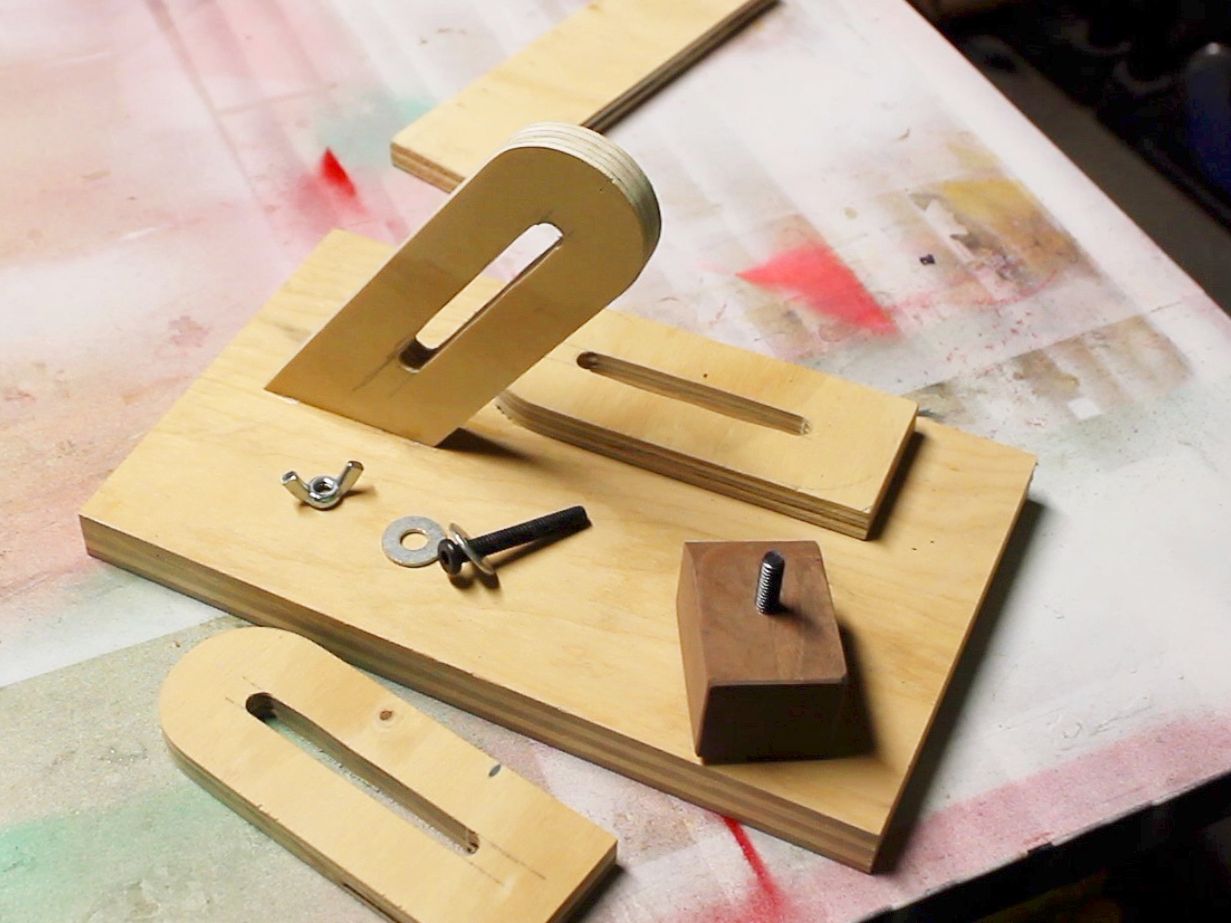 Scrap Wood Microphone Stand (Functional & Cheap) : 5 Steps - Instructables