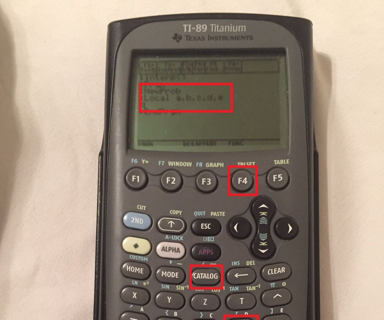 How to Write a Linear Interpolation Program on a TI-89 : 6 Steps - Instructables