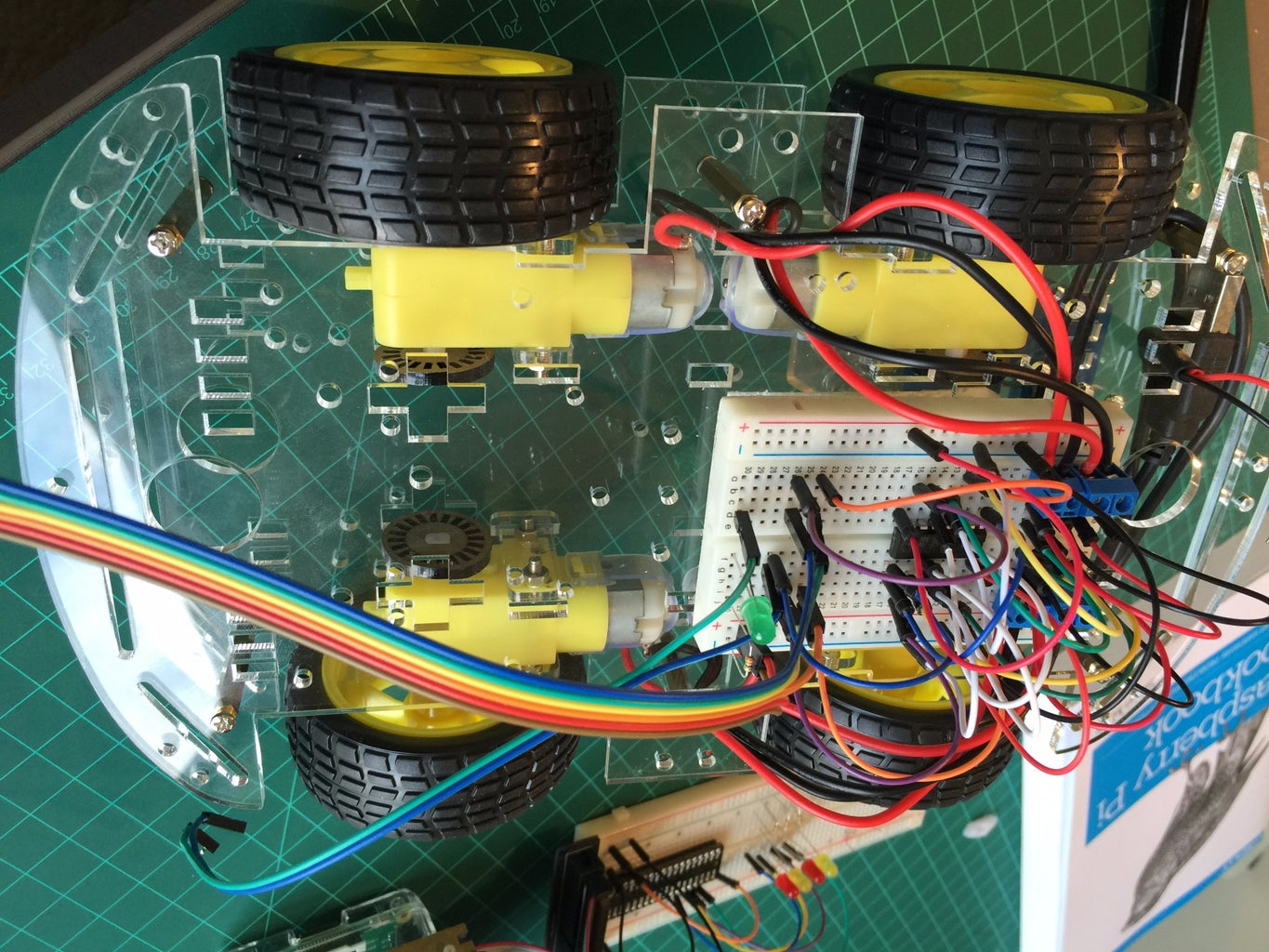Iot Controlling A Raspberry Pi Robot Over Internet With Html And Shell Scripts Only 9 Steps