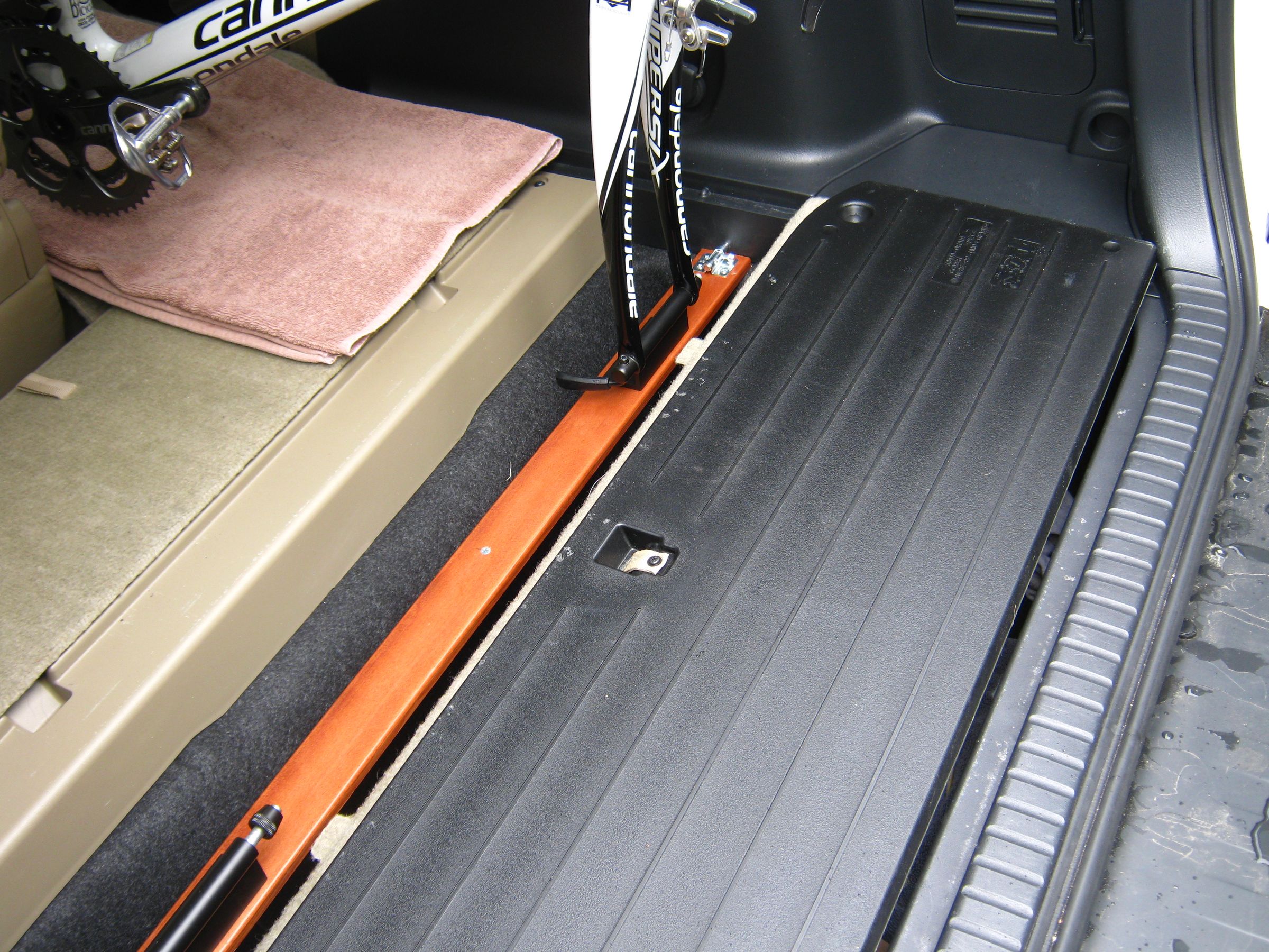 Interior Bike Rack for Rav4 : 6 Steps (with Pictures) - Instructables