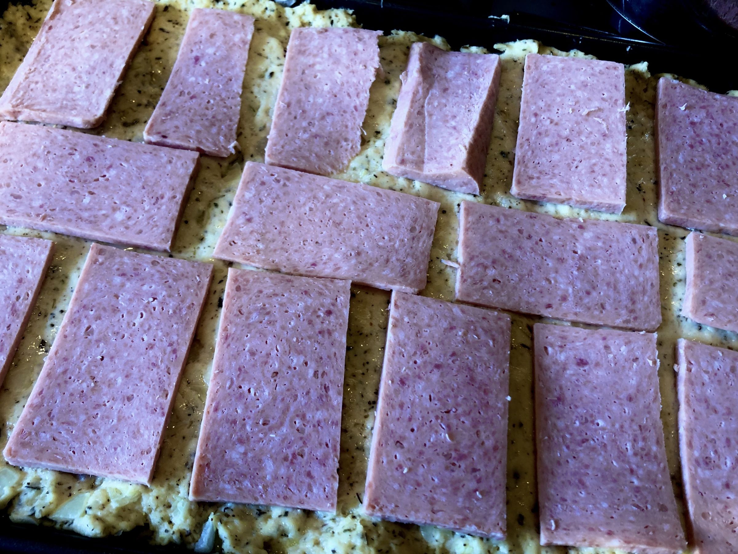 Upside Down Spam Pizza / Pizza Scone Weirdness : 12 Steps - Instructables