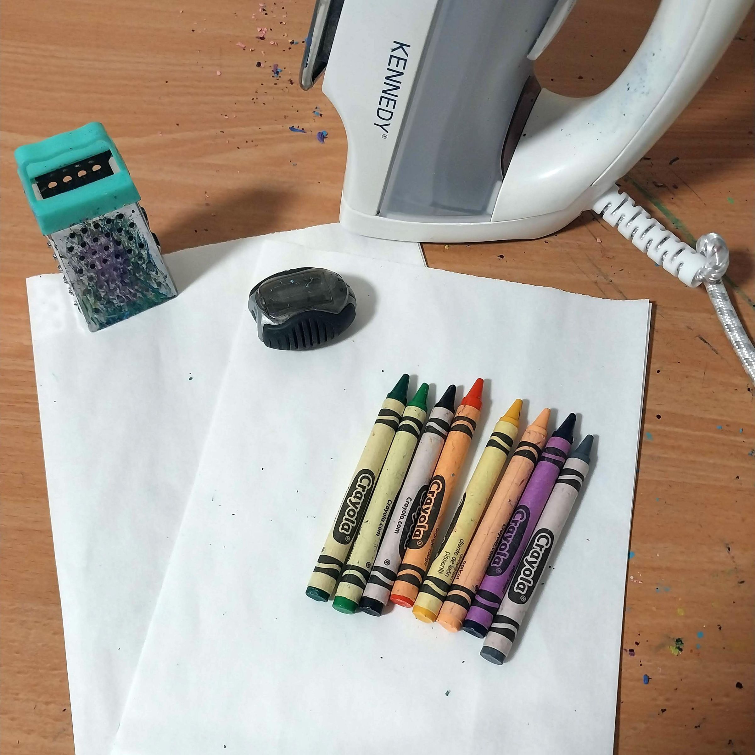 Creating Wall Art With Crayons : 10 Steps (with Pictures) - Instructables