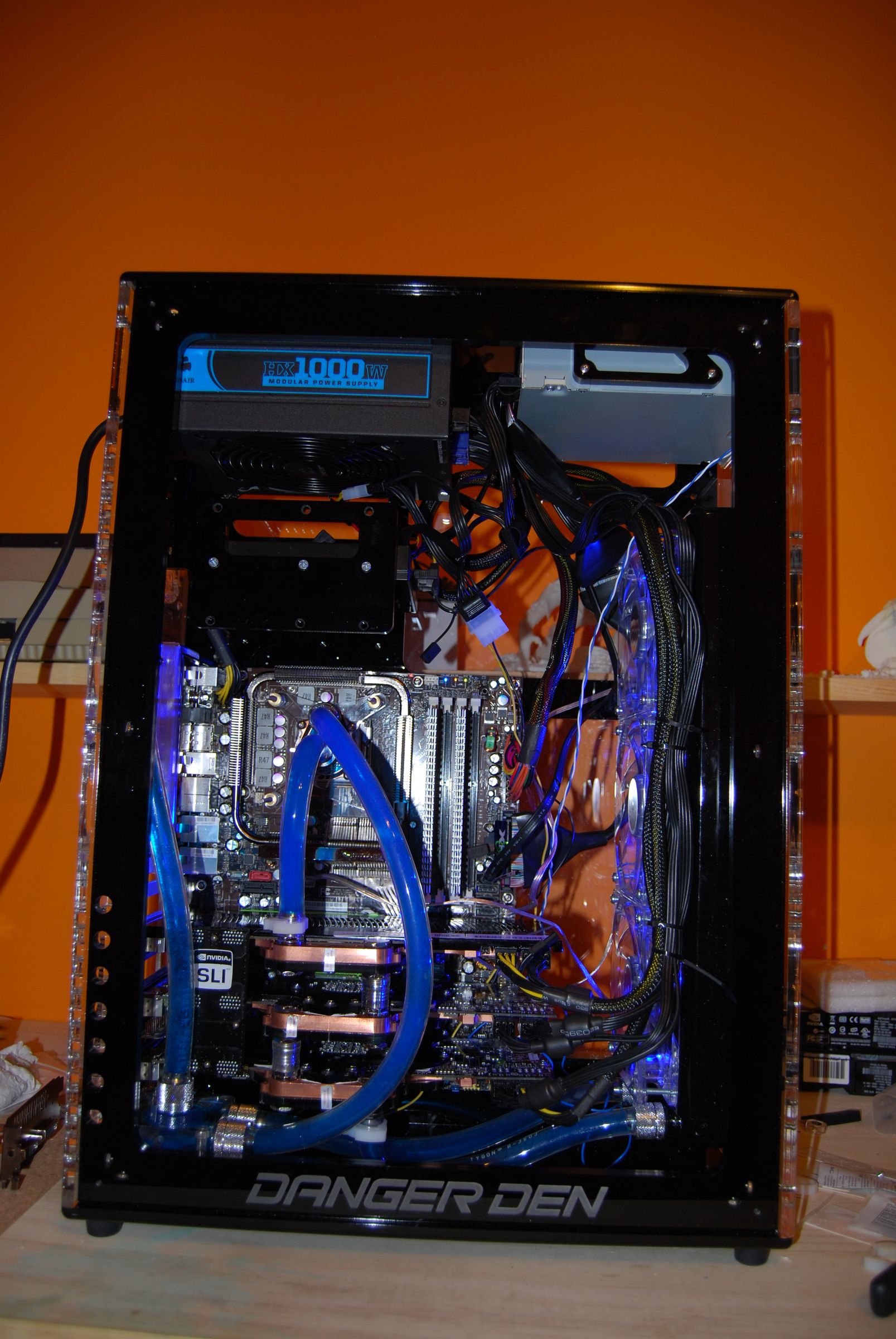 Danger Den / Nvidia Tri SLI Water Cooled Gaming PC : 7 Steps ...