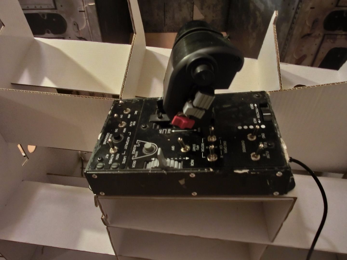 A-10 Jet Aircraft Cardboard Cockpit Replica : 5 Steps (with Pictures ...