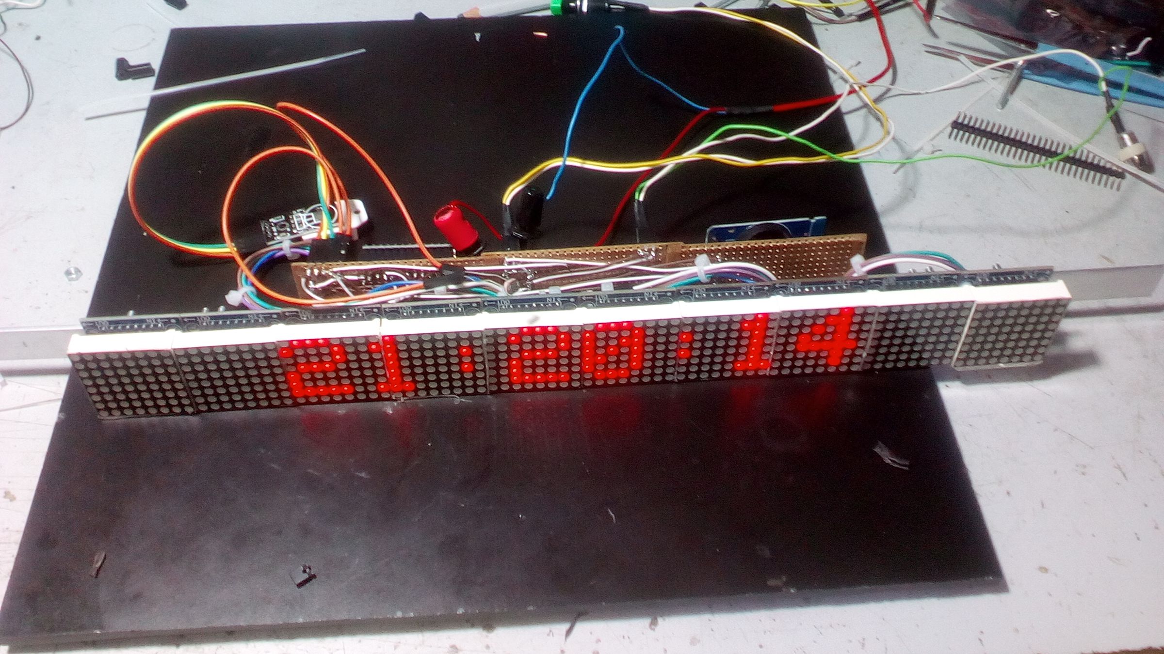 DIY Arduino LED Matrix Display - 80x8 Px : 6 Steps (with Pictures ...