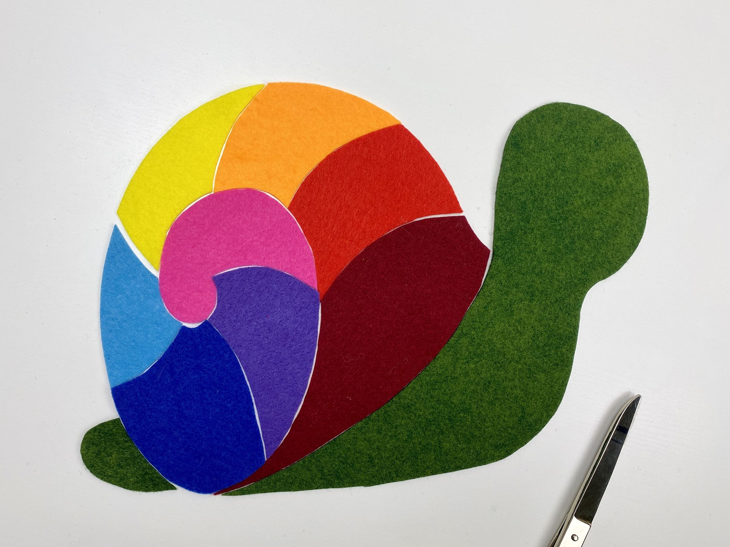 Colourful Snail Puzzle : 5 Steps (with Pictures) - Instructables