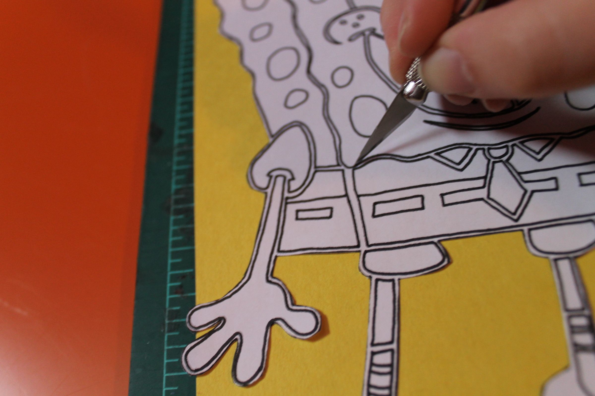 Construction Paper Cartoon Character Banner : 11 Steps - Instructables