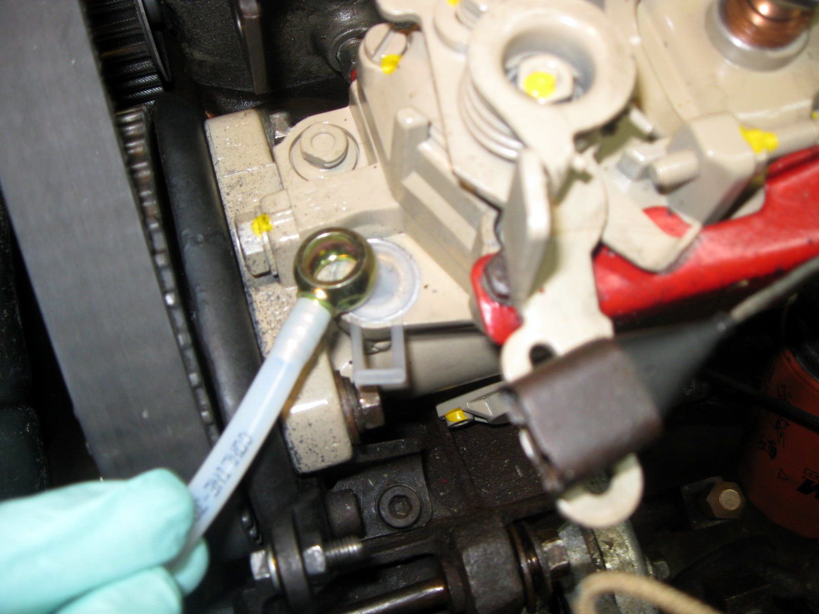Replace a Mechanical Fuel Injection System on 1981 VW Rabbit Diesel ...
