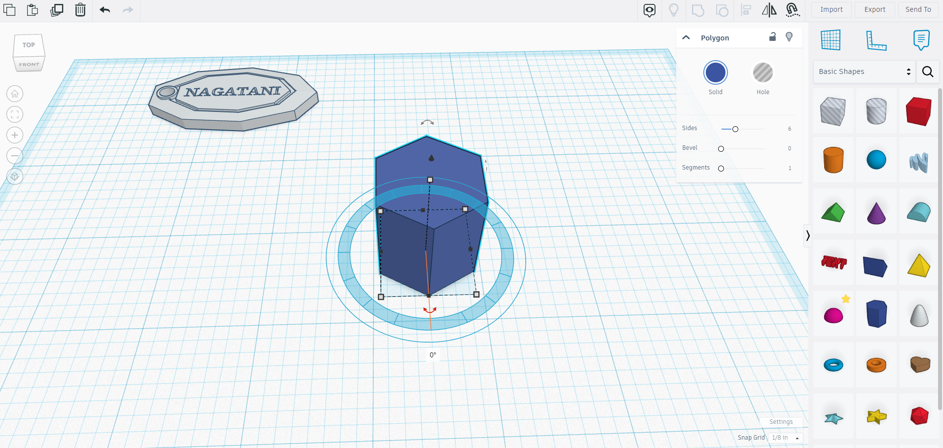 Introduction to Tinkercad: Name Keychain : 13 Steps (with Pictures) - Instructables