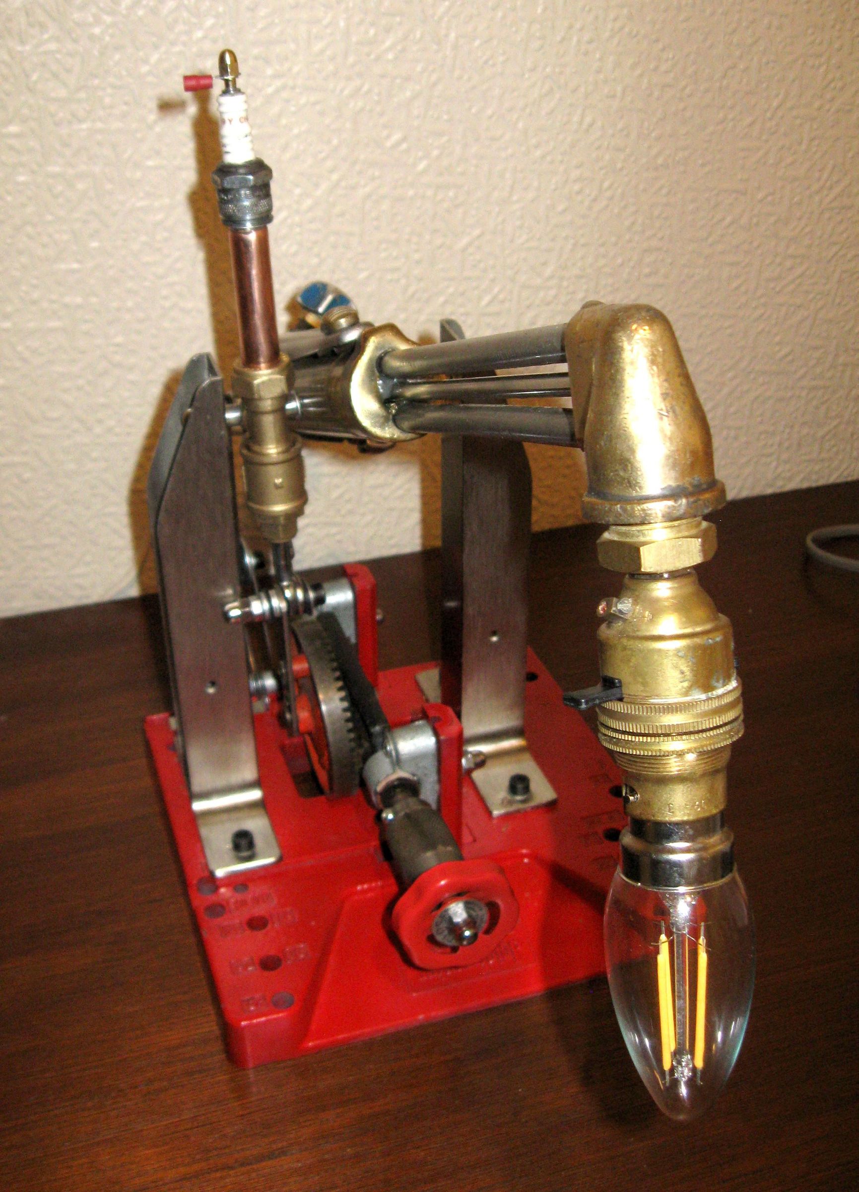The Steampunk Welding Torch Desk Lamp : 14 Steps (with Pictures ...
