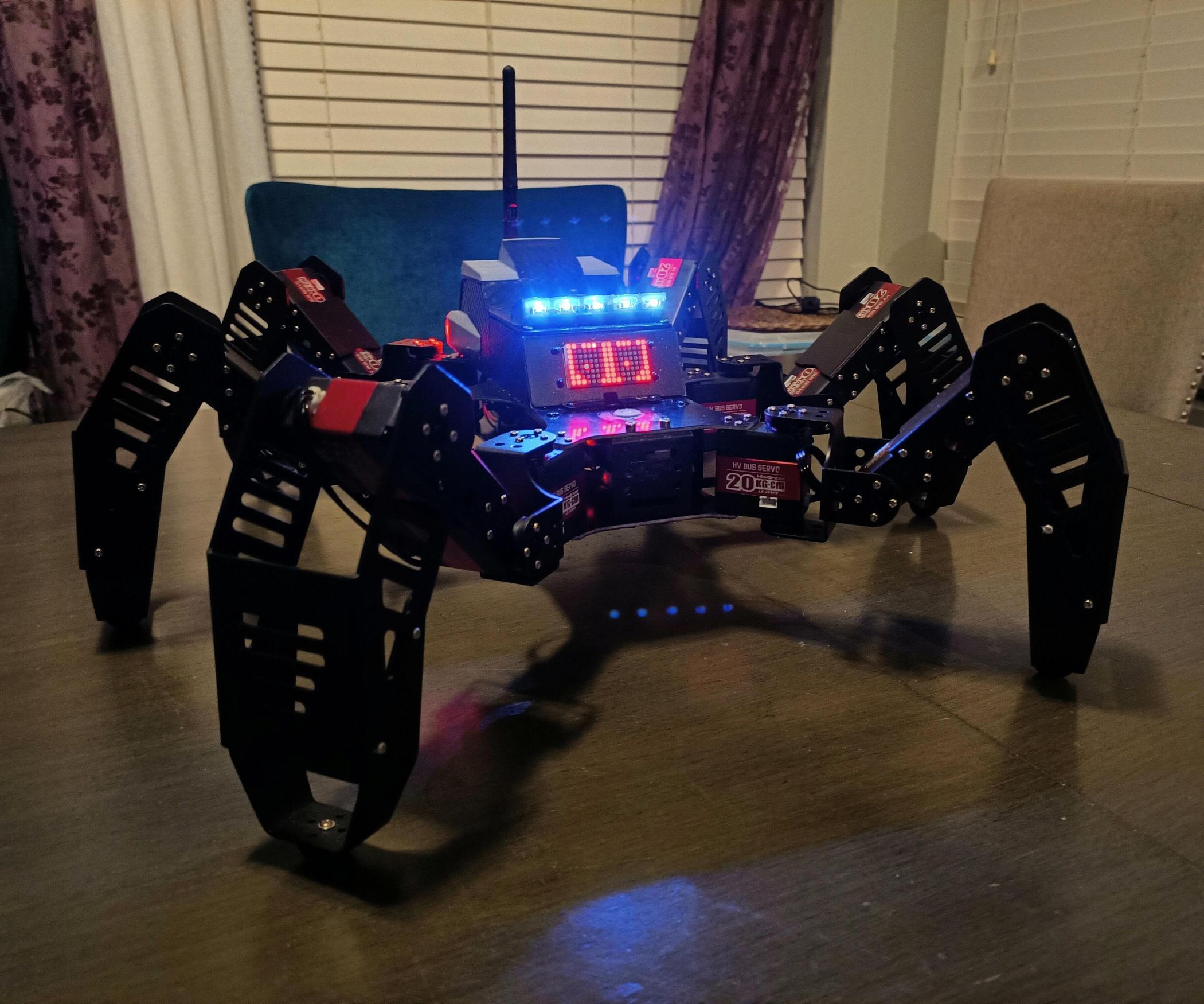 How-To Modify Hiwonder Spider Robot : 8 Steps (with Pictures ...