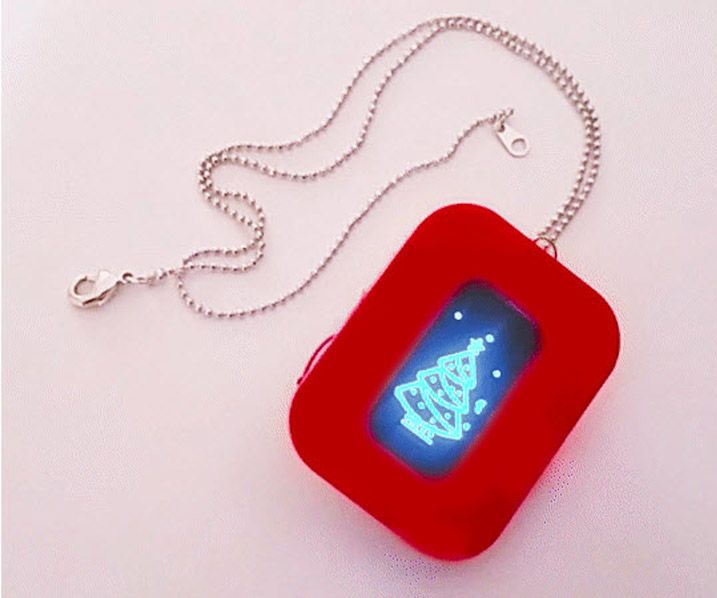 DIY Smart Necklace for Valentine Gift by Arduino & OLED Display : 5 ...