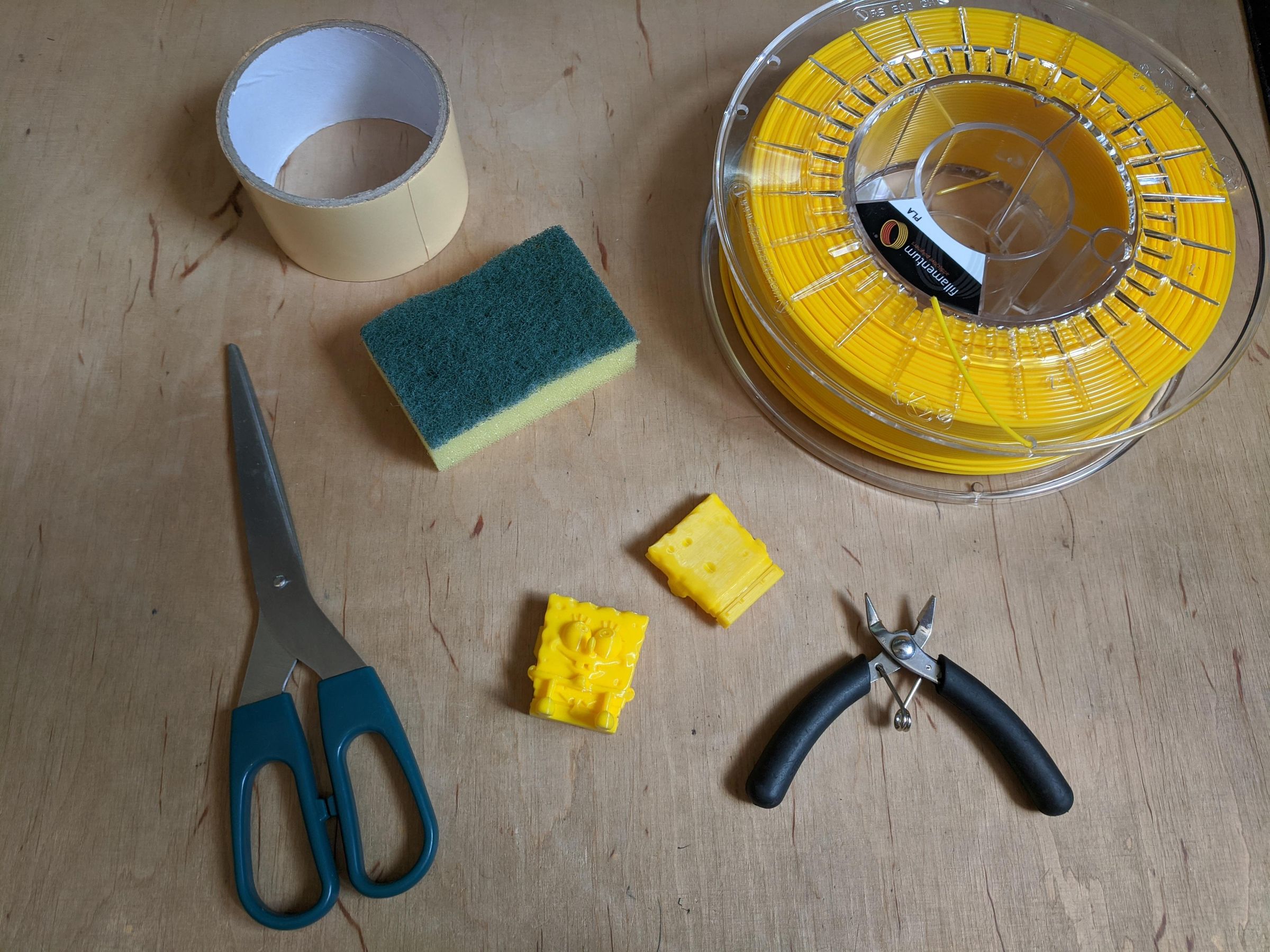 SpongeBob Filament Dust Filter : 10 Steps (with Pictures) - Instructables