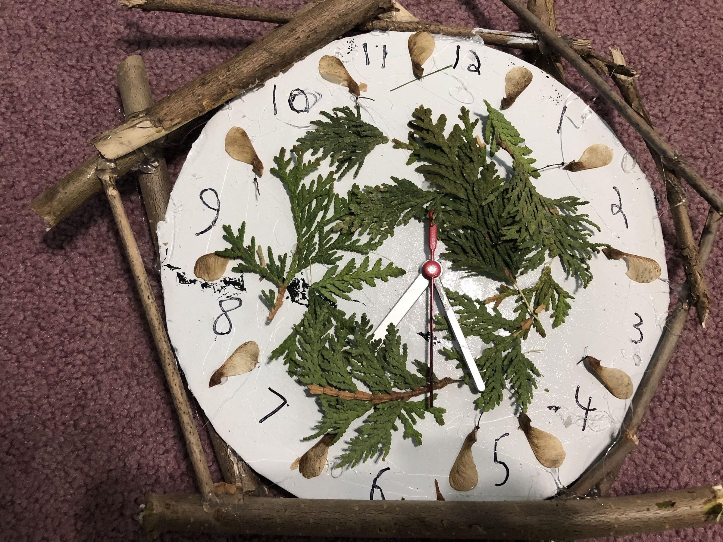 Nature Clock : 4 Steps - Instructables