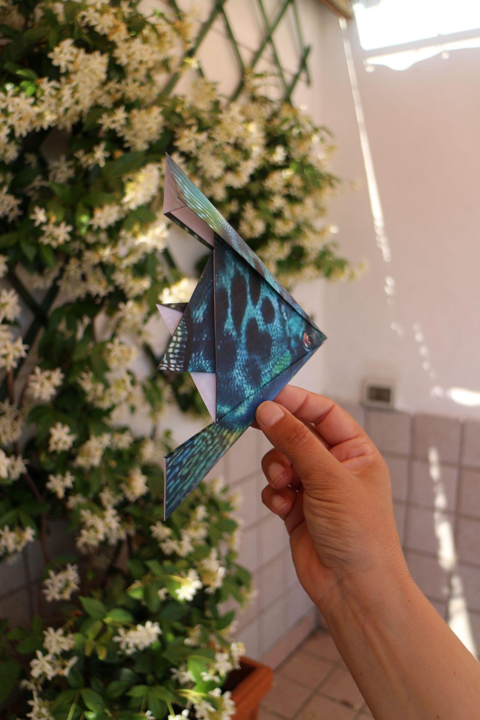 DIY Origami Model to Printable Detailed Origami Paper : 7 Steps ...