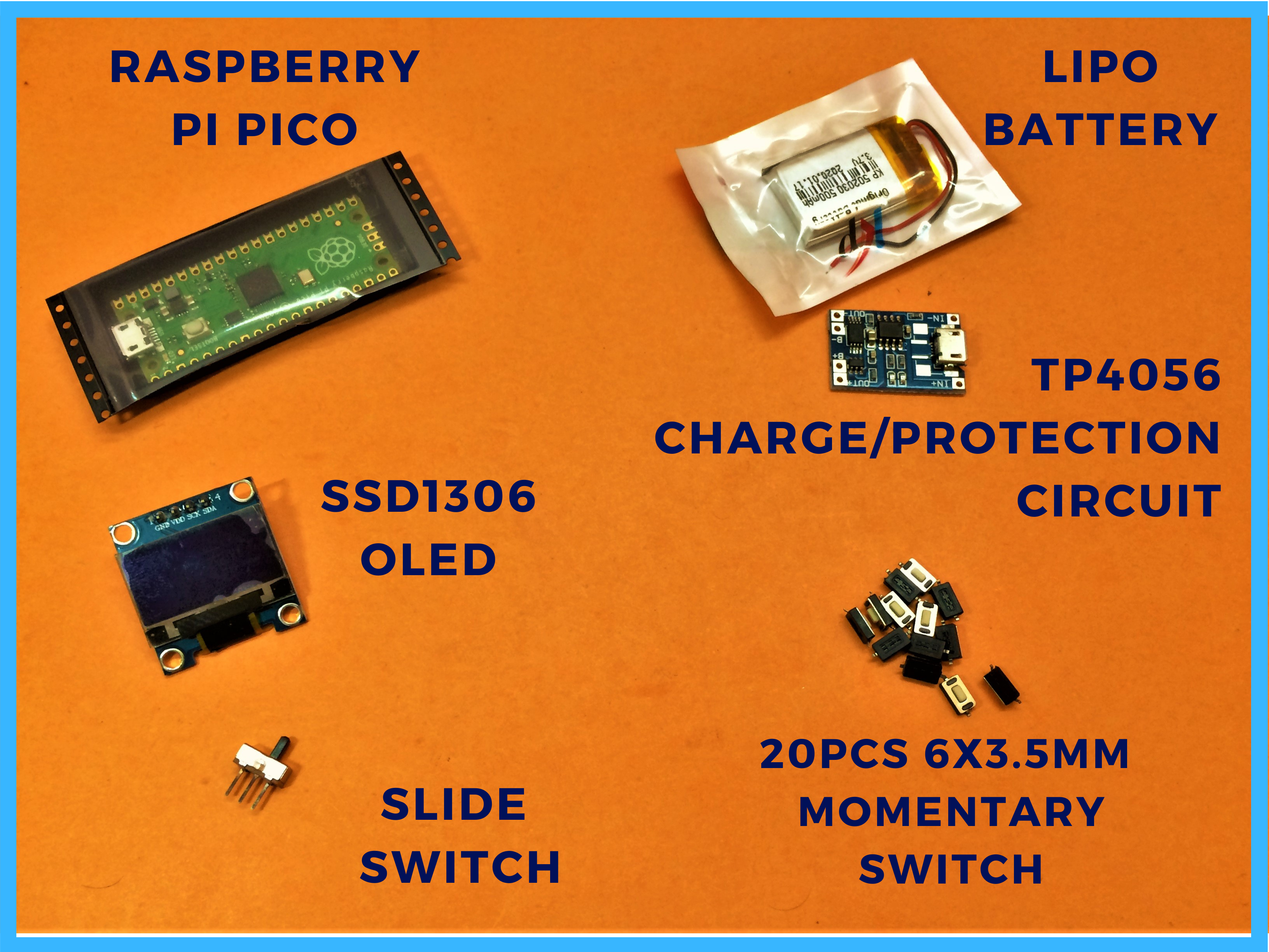 PiCalc: Raspberry Pi Pico Based Pocket Calculator : 15 Steps (with ...