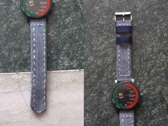 DIY Denim Watch Strap : 10 Steps (with Pictures) - Instructables