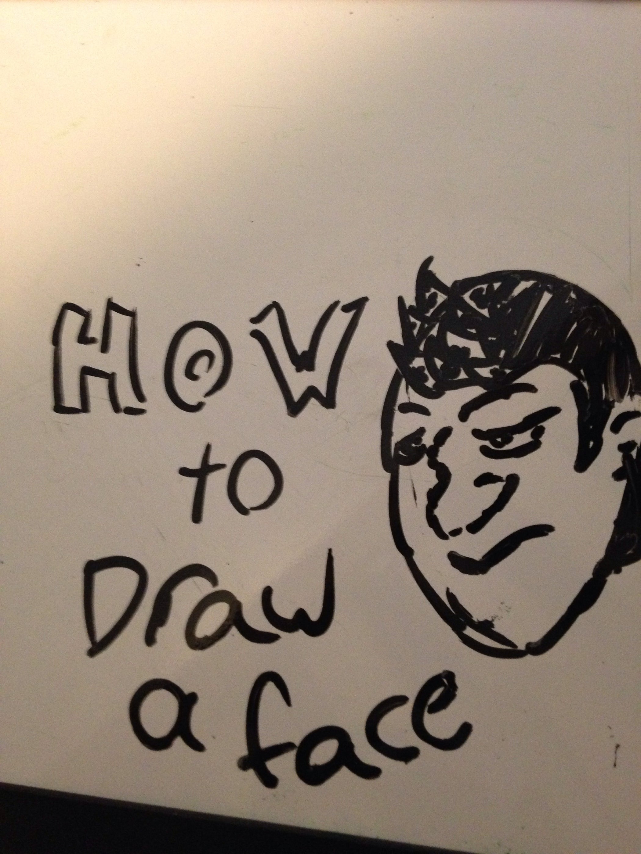 How to Draw a Basic Face : 6 Steps - Instructables