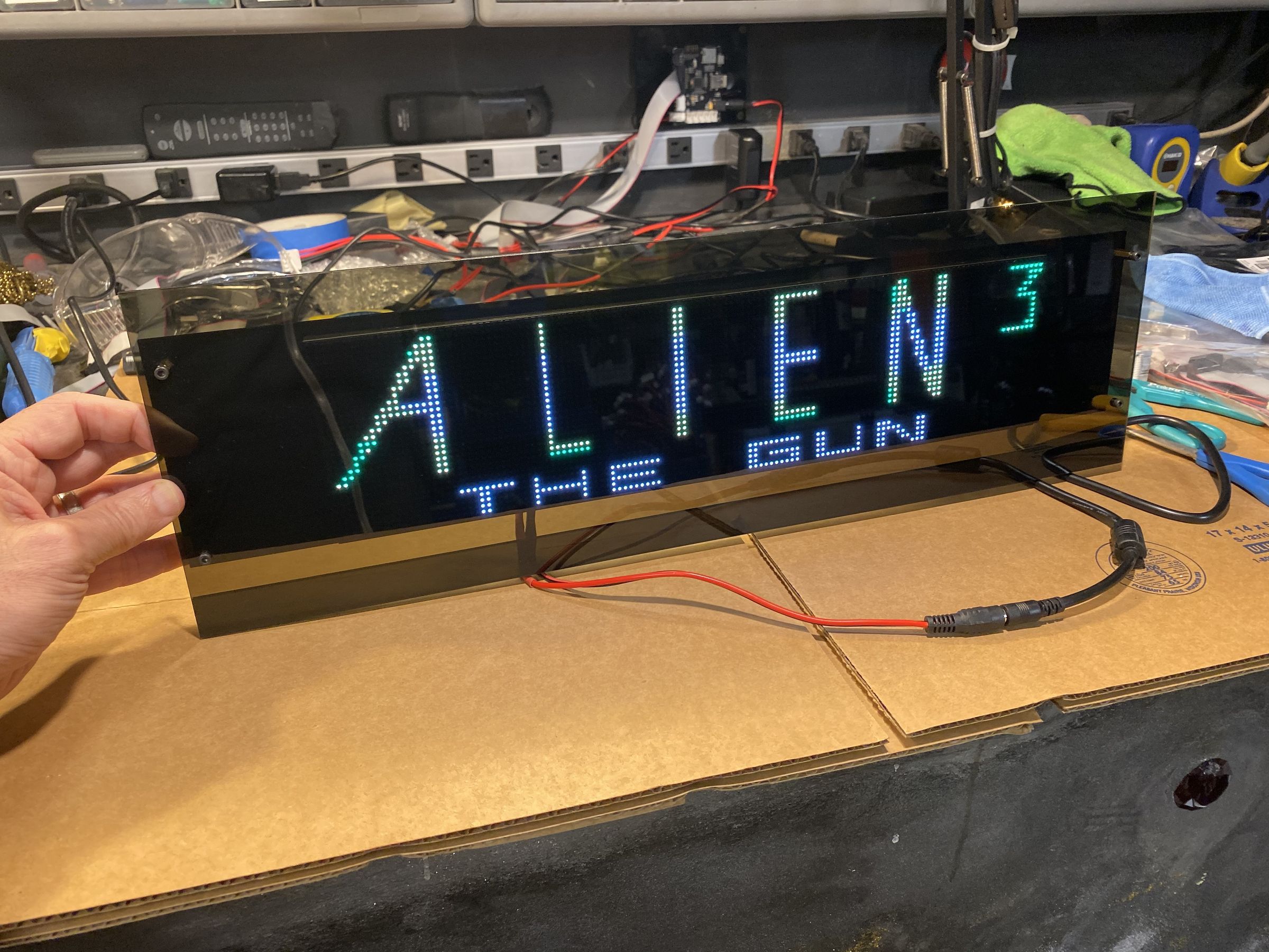 Arcade Machine With Changing LED Marquee : 5 Steps (with Pictures ...