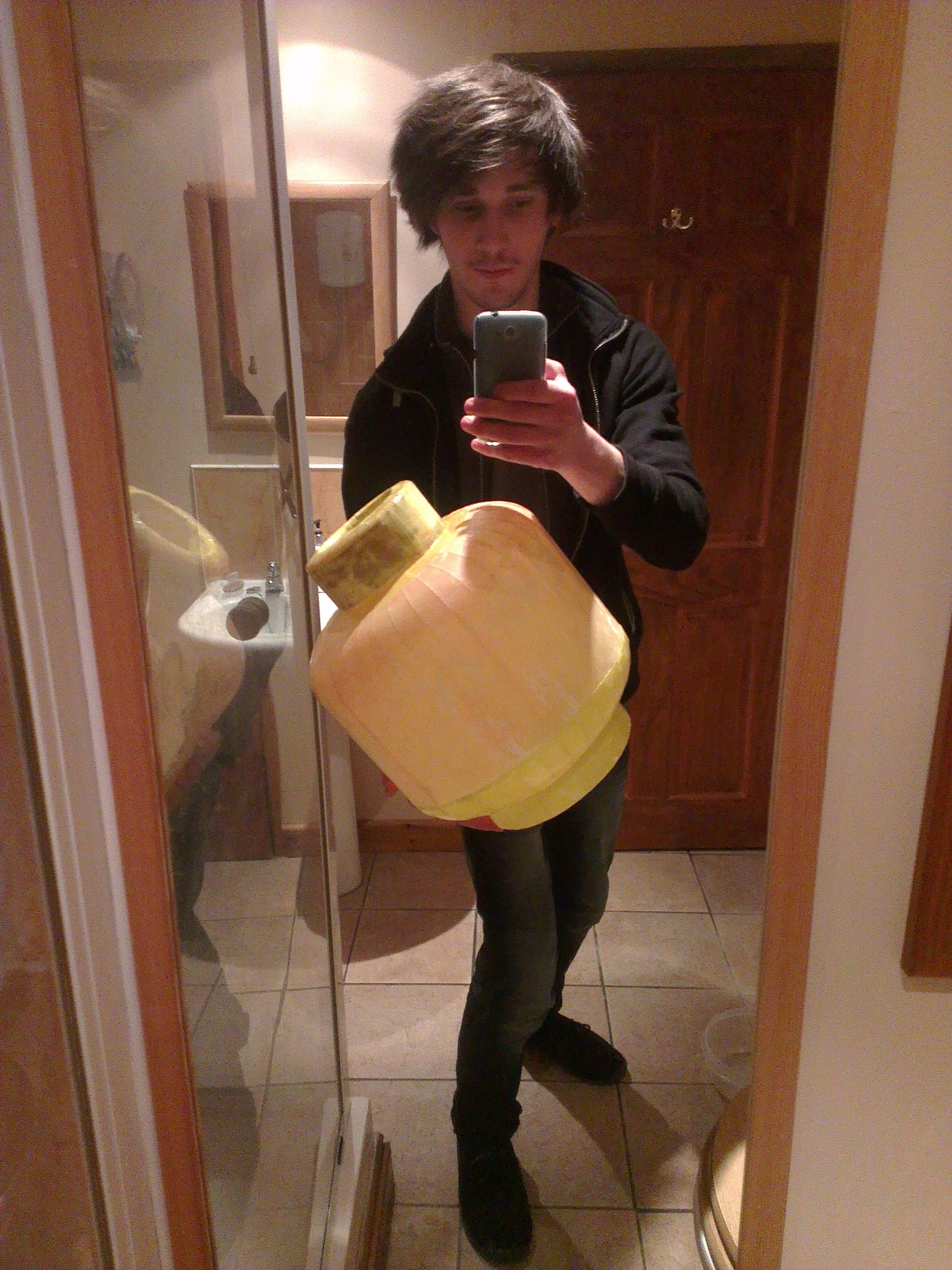 Chuck Greene Cosplay (With Servbot Lego Mask) : 8 Steps (with Pictures ...