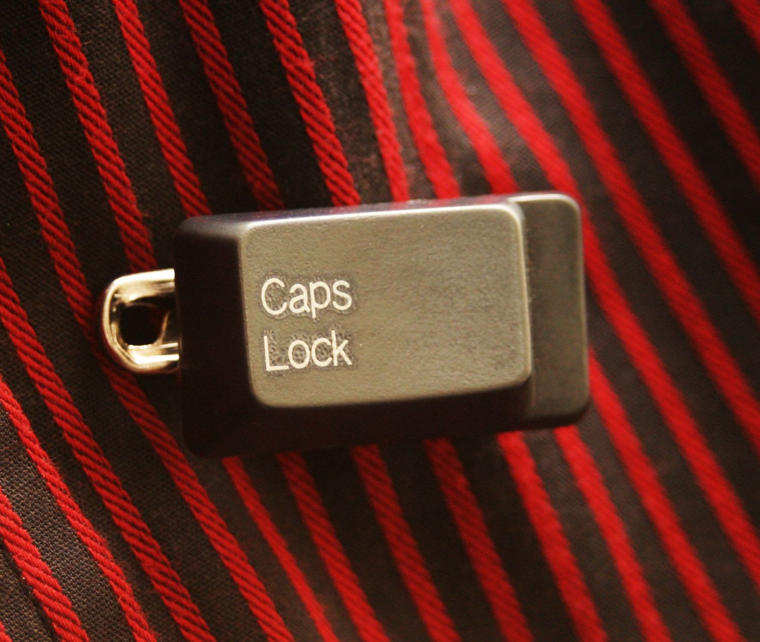 Live Life Louder With a CAPS LOCK BADGE : 3 Steps (with Pictures ...
