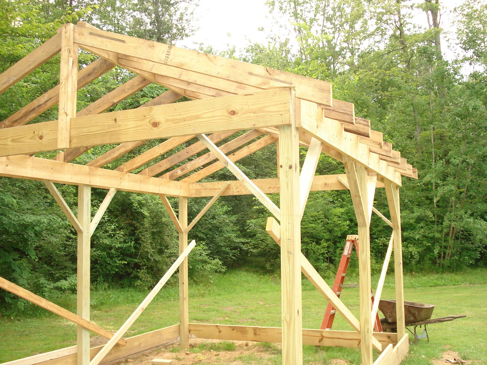 How to Build a 12x20 Cabin on a Budget : 15 Steps (with Pictures ...
