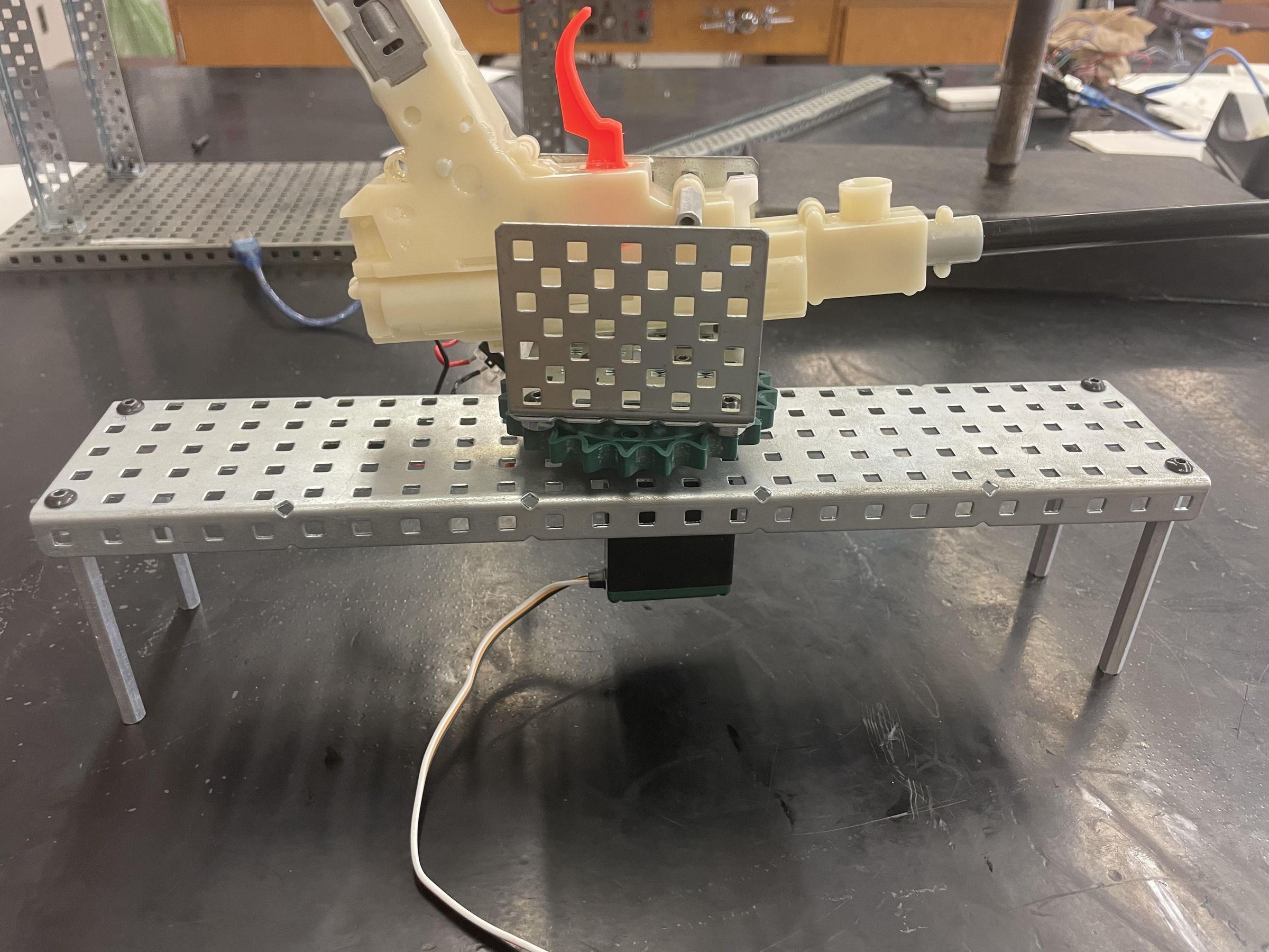 Rotating Turret Controlled by Arduino, by James Ackerman, Jacob Harmon ...