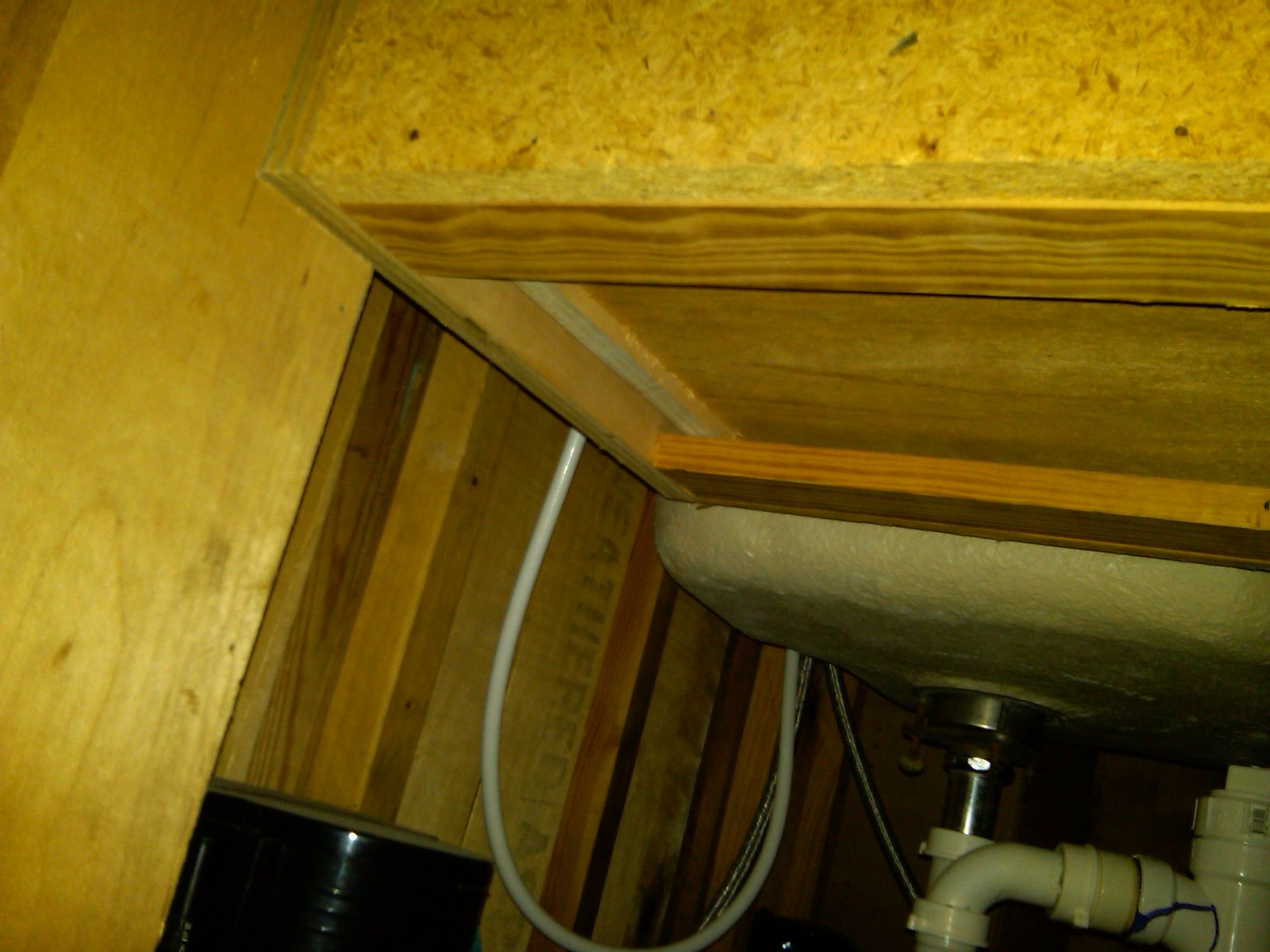 Making More Cabinet Space Under a Bar Counter : 8 Steps - Instructables