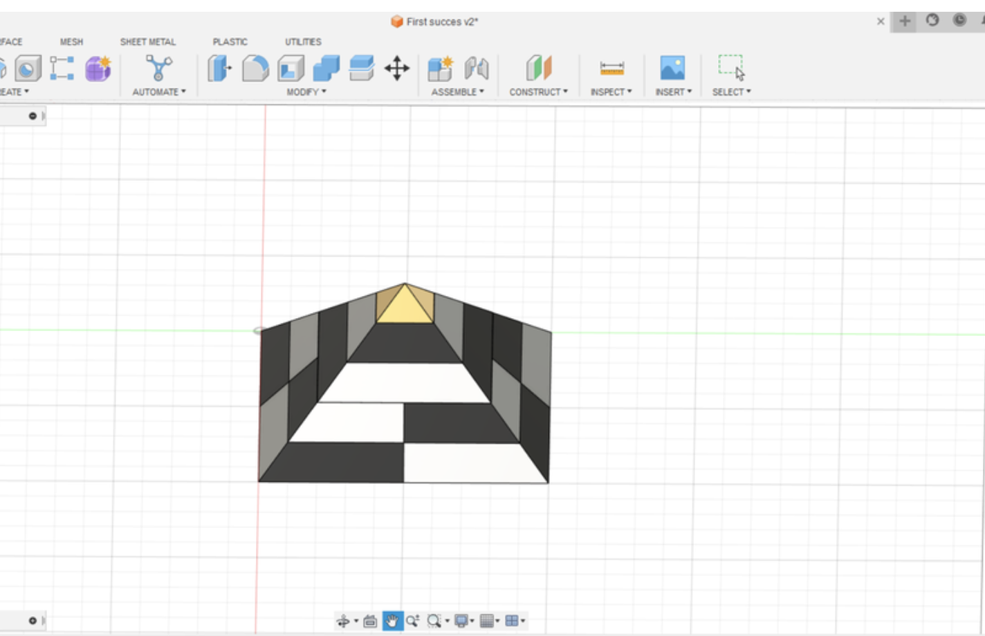 I Made a Pyramid Puzzle That Contains Over 20 Parts : 3 Steps ...